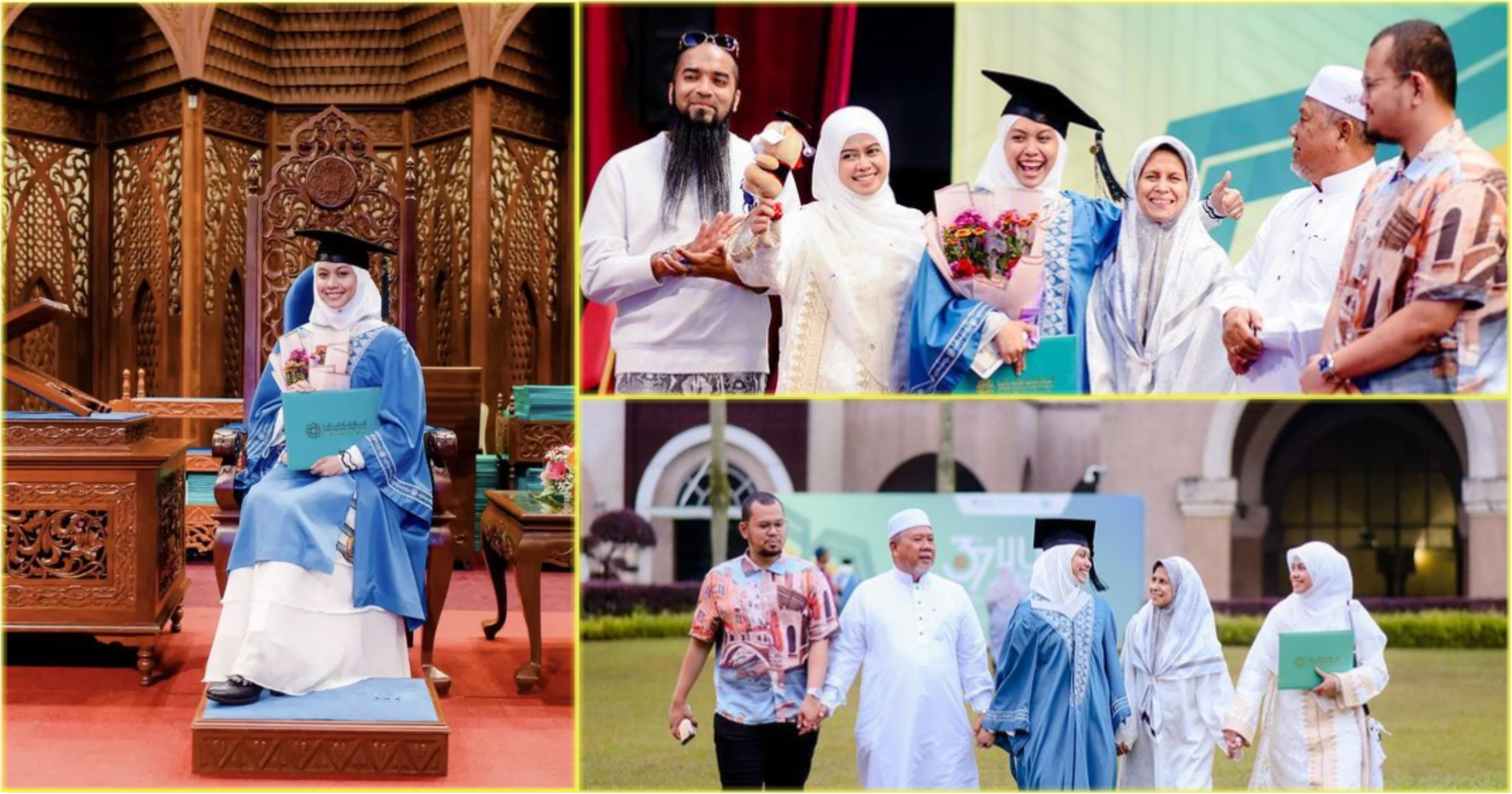 Tahniah! Adik Datin Seri Heliza Helmi Terima Ijazah & Bergelar Hajah Di ...
