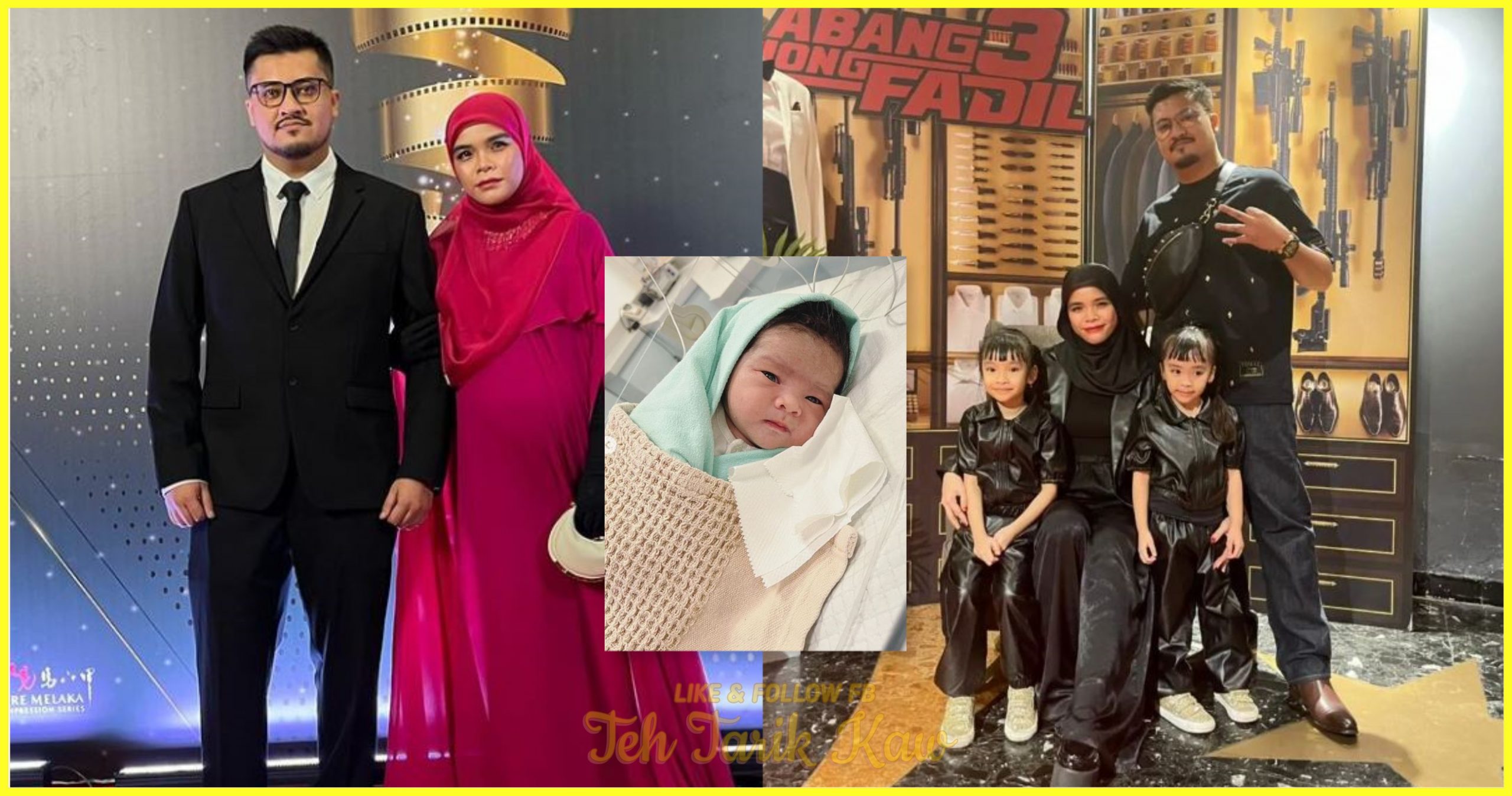 Datuk Yusof Haslam Dapat Cucu Lagi.. Syafiq Yusof Selamat Timang Anak ...