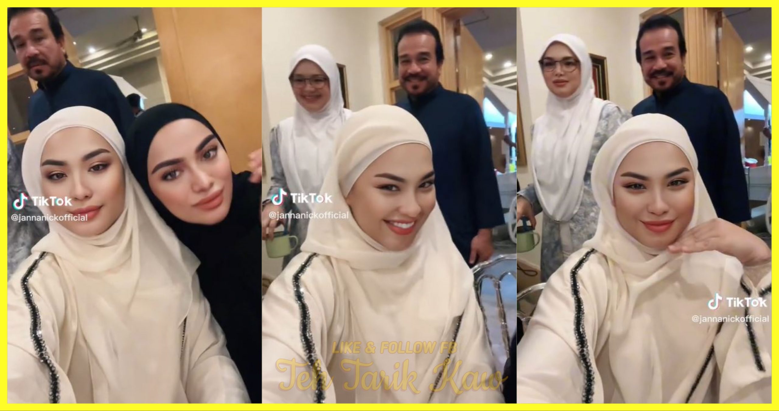 Janna Nick Dipuji Cantik Berhijab, Gelagat Tok Ti Dan Dato’ K Turut ...