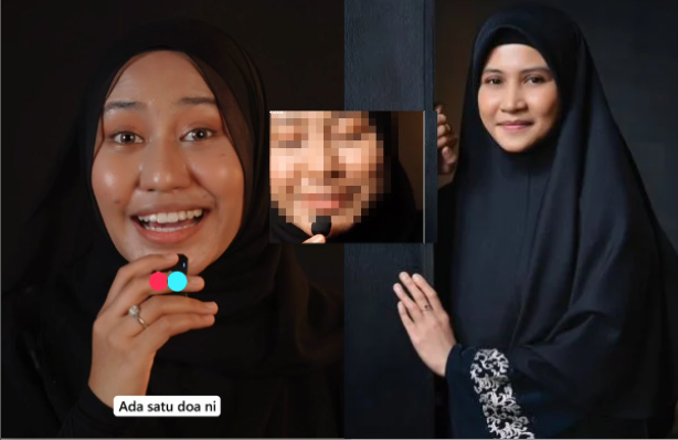 Konten Rapatkan Wajah Di Skrin, Suara Lembut, Influencer Muslimah ...